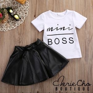 Matching Sets | New 2 Pieces Set Mini Boss Outfit | Poshmark